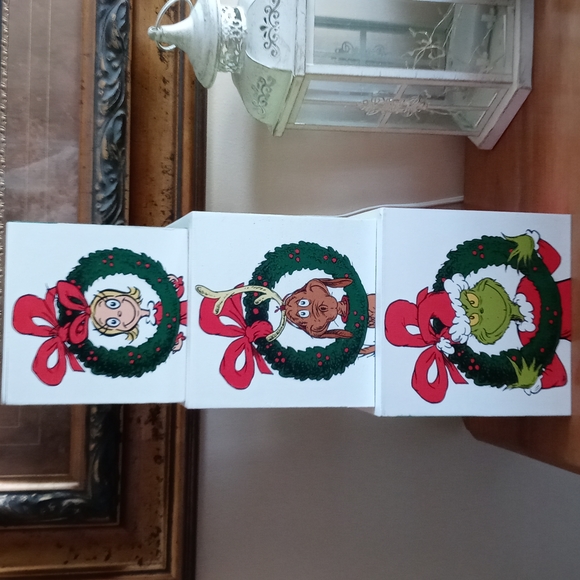 Dr. Seuss | Holiday | Grinch Stackable Wood Boxes | Poshmark